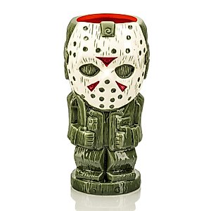 Friday The 13th Geeki Tikis Jason Voorhees Mug | Official Horror Collectible Tiki Style Ceramic Cup | Holds 26 Ounces