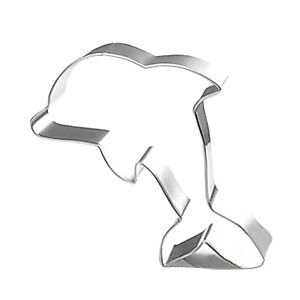 WJSYSHOP Dolphin Cookie Cutter Stainless Steel
