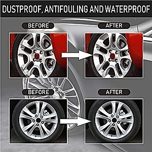 SCNC Wheel Scratch Repair Kit, Rim Scratch Repair Kit, Wheel Repair Kit, Wheel Touch Up Kit, Wheel Scratch Fix Quick, Universal Silver Color for Rims