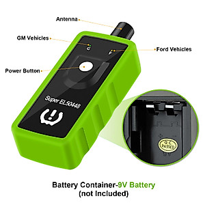 JDIAG TPMS Relearn Tool for and Ford Series Vehicles Super EL50448 Auto Tire Pressure Monitor Sensor Activation Reset Tool Upgrade Edition
