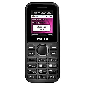 BLU Z3 - Dual Sim Phone - GSM unlocked -Black/Blue