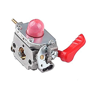 Leopop C1U-W43 545081857 Carburetor for Poulan BVM200FE VS-2 Leaf Blower Zama C1U-W43A Carb Craftsman 25CC 358794763 Blower with Fuel Filter Spark Plug
