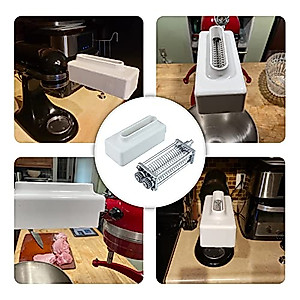 [UPGRADE] Meat Tenderizer Attachment for All KitchenAid Household Stand Mixers- Mixers Accesssories Meat Tenderizers No More Jams and Break