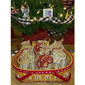 WEWIVODA Burlap Bags, 25 Packs 6''x8'' Drawstring Gift Bag Burlap Candy Pouch Party Favor Linen Pockets for Wedding Birthday Party Halloween Thanksgivings Christmas New Year Valentine's Day (6''x8'')