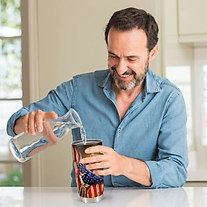 Christian gifts for men - Religious gifts for men - Gifts for Men - Fathers Day Giftss for Dad from Daughter, Son, Wife, Kids - Birthday Gifts for Men, Dad, Boyfriend, Husband - Christian Tumbler 20Oz