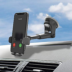 OQTIQ Replacement Suction Cup Mount Part, with Replacement Dashboard Pad Disc, 17.2mm Ball Joint Suction Cup with Adhesive Mounting Disk for Phone Mount Holder, Magnetic Mount, Windshield/GPS