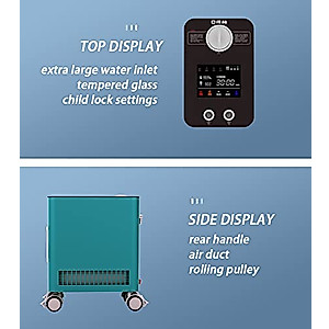 FXNFXLA Hydrogen Generator 900ml/min, 99.99 Percent High Purit Portable H2 Inhalation Machine, 5 Intelligent Detection Systems, Continuous H2 Supply, for Home Office