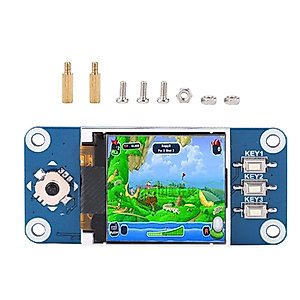 Tangxi Screen Module, 1.44 inch LCD Screen Display Module 128 x 128 3.3V LED Display Board for Raspberry Pi 2B / 3B / Zero/Zero W