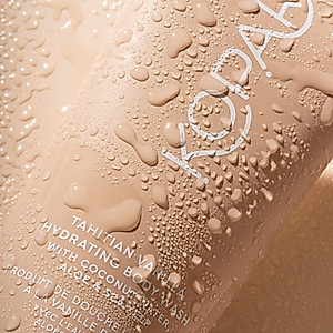 Tahitian Vanilla Hydrating Body Wash with Coconut Water, Aloe & Sea Kelp | Cleanses Without Stripping Moisture or Natural Oils | Infused with Notes of Warm Vanilla | Vegan and Cruelty-Free | 9.0 Oz