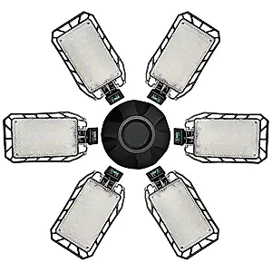 XFZM Detachable Led Garage Light, Versatile Garage Led Ceiling Light for Garage, Basement, Barn,Warehouse Garage Light Fixture (watts, 160)