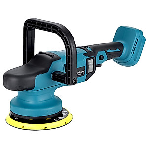Cordless Car Buffers Polisher Kit for Makita 18V Battery(Not Included),6 Inch Orbital Polisher,6 Variable Speed, Portable Polishing Waxer Machine for Car Detailing Waxing Buffer Sander