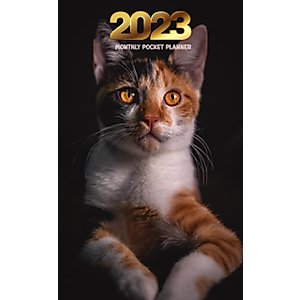 2023 Monthly Pocket Planner: Small 1 Year Calendar Schedule Organizer Start January 2023 to December 2023 with Holidays|Includes Place for Contacts, Notes, Important Dates, and Passwords