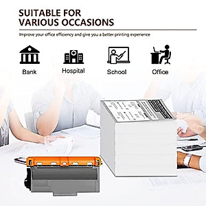 TN750 Black High Yield Toner Cartridge (1-Pack) - Drwn Compatible TN-750 Toner Cartridge Replacement for Brother DCP-8110DN 8155DN MFC-8710DW 8810DW 8910DW HL-5440D Printer