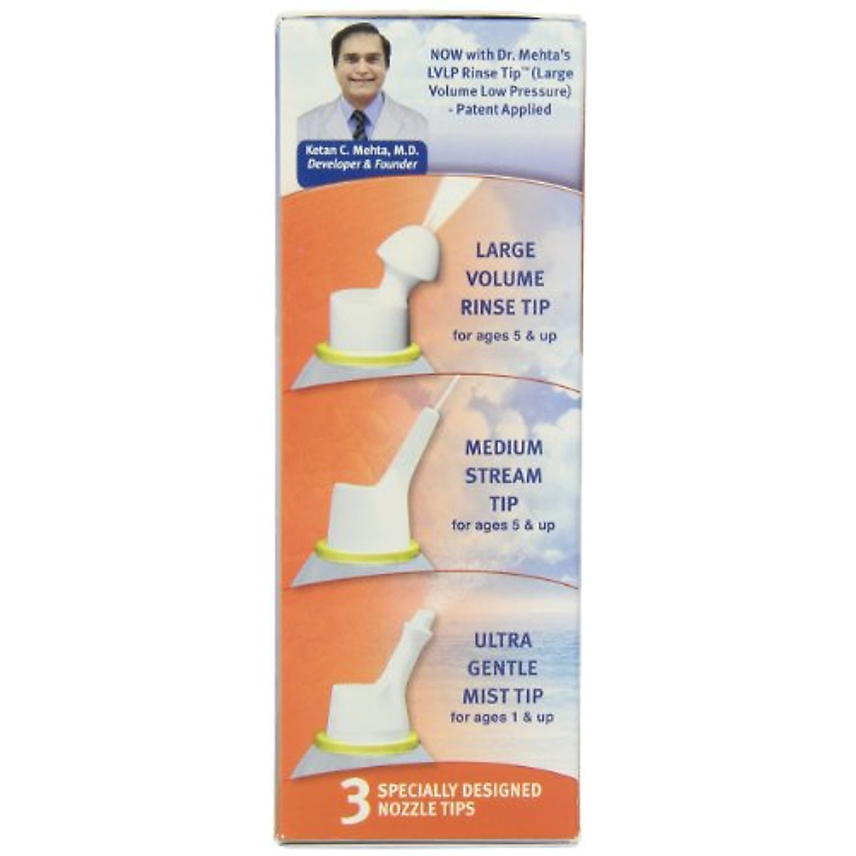 NeilMed NasaMist All in One Multi Purpose Saline Spray, 6.3 Fl Oz