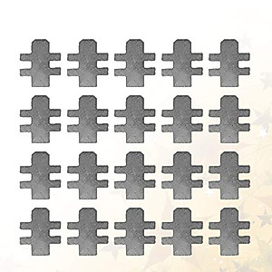 balacoo Wire Cage Clip 50pcs Wire Cage Buckle Clips Pet Cage Install Tools Pigeon Rabbit Pet Dog Cat Cage Building Assembly Kit