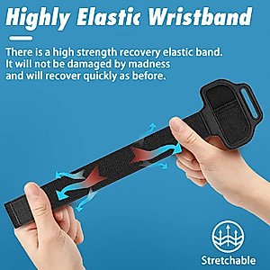 ZWZY Leg Strap Compatible with Switch Sports and Ring Fit Adventure, Adjustbale Elastic Straps for Switch & OLED Model