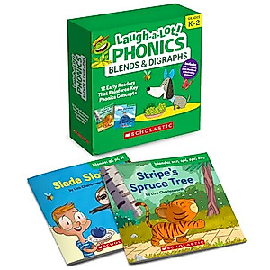 Scholastic Laugh-A-Lot Phonics: Blends & Digraphs (Parent Pack) Boxed Set, Paperback, 12 per Pack (SC-736582)