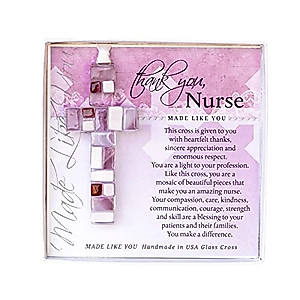 Thank You Gift for Nurse - Cross with Thank You Message- Nurses Appreciation Week Gift/Best Nurse Gift