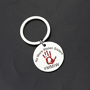 ENSIANTH MMIW Awareness Gift No More Stolen Sisters Women Power Gift (No More Stolen)