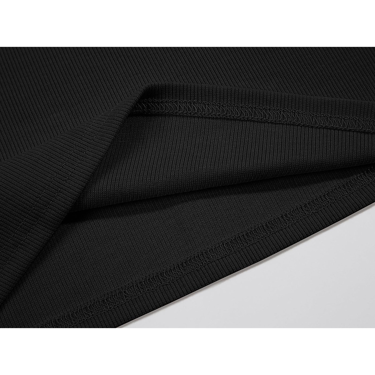 Ivay Women's Scoop Neck Tank Top Sexy Scoop Neck Sleeveless Cotton Ribbed Camisole Shirts