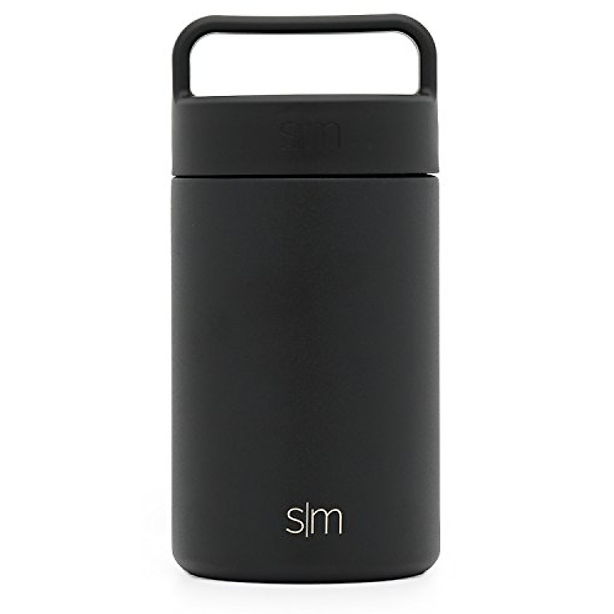 Simple Modern Food Jar Thermos for Hot Food | Reusable Stainless Steel Vacuum Insulated Leak Proof Lunch Storage for Smoothie Bowl, Soup, Oatmeal | Provision Collection | 16oz | Midnight Black