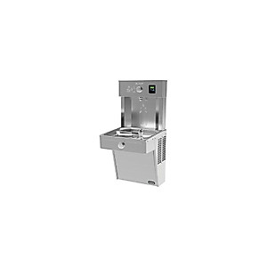 Elkay VRC8WSK EZH2O Vandal-Resistant Bottle Filling Station & Single Cooler, Non-Filtered 8 GPH Stainless, 18.00 x 18.63 x 38.81