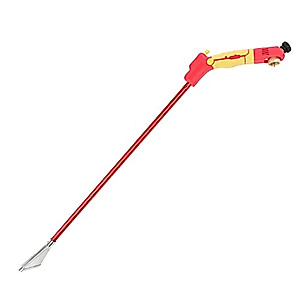 BISupply Handheld Propane Torch Weed Burner Stick - 32.6in Long Landscaping Torch and Charcoal Lighter Torch