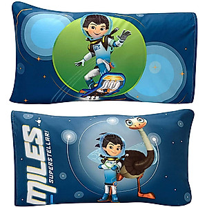 Disney 4 Piece Toddler Bedding Set, Miles from Tomorrow Land