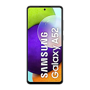 Samsung Galaxy A52 (SM-A525F/DS) Dual SIM, 128GB/ 6GB RAM, Factory Unlocked (GSM ONLY | Not Compatible with Verizon/Sprint/Boost), International Version - No Warranty (Awesome White)