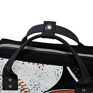 Sports Balls Soccer Baseball Basketball Diaper Bag Mummy Dad Tote Backpack Travel School Boy Girl Large