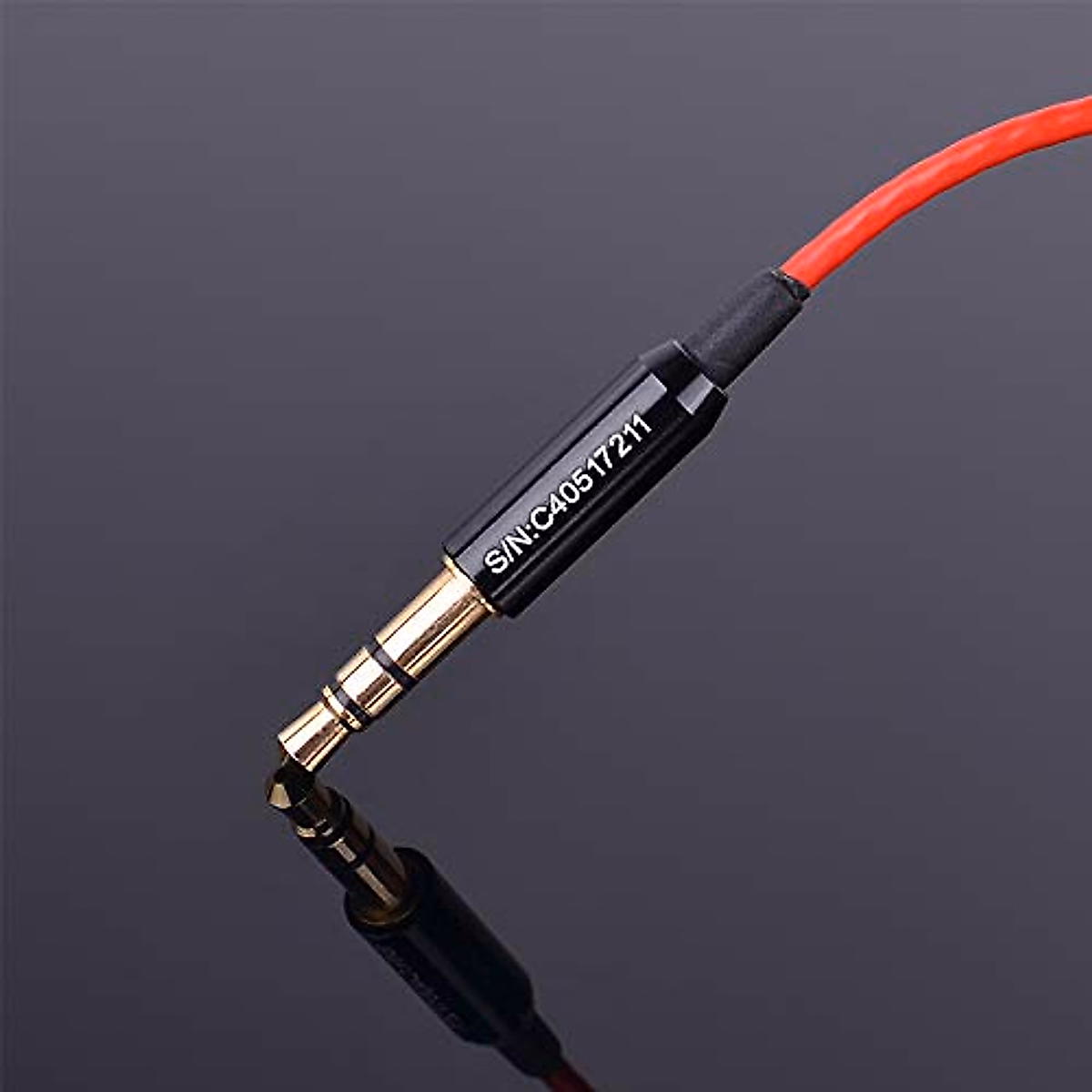 SoundMAGIC E10 Wired Earphones No Microphone HiFi Stereo Earbuds Noise Isolating in Ear Headphones Powerful Bass Tangle Free Cord Black Red