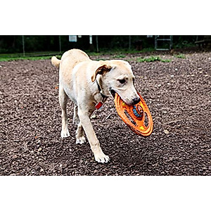 Hartz Tuff Stuff Toss Around Plush Frisbee Flyer Dog Toy - Medium/Large