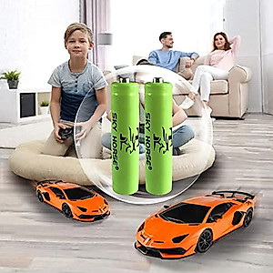 SKY HORSE AAA Rechargeable Battery Ni-MH 1.2V 600mAh for Garden Light, Solar Light,Toys, Remote Control, Mouse(8)