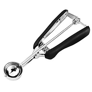 SUNNORN Small Cookie Scoop, 1 Tbsp Cookie Dough Scoop, Small Cookie Scooper, Melon Baller Scoop, Good Soft Grips, Comfortable Trigger Release