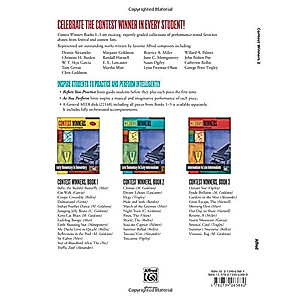 Contest Winners, Bk 2: 12 Original Piano Solos by Favorite Alfred Composers