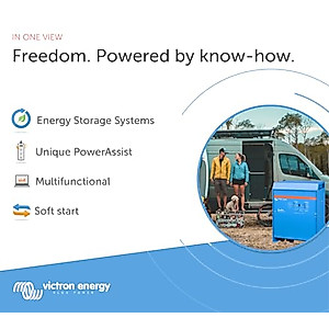 Victron Energy Quattro 5000VA 48-Volt Pure Sine Wave Inverter and 70 amp Battery Charger