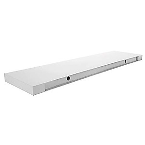 Kiera Grace Kieragrace Stockholm Aberg Led Light Modern Floating Shelf, 36 in, White