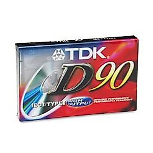 TKD ELECTRONICS Standard Size Audio Cassette, Normal Bias, 90 Minutes (45 x 2) (Case of 48)