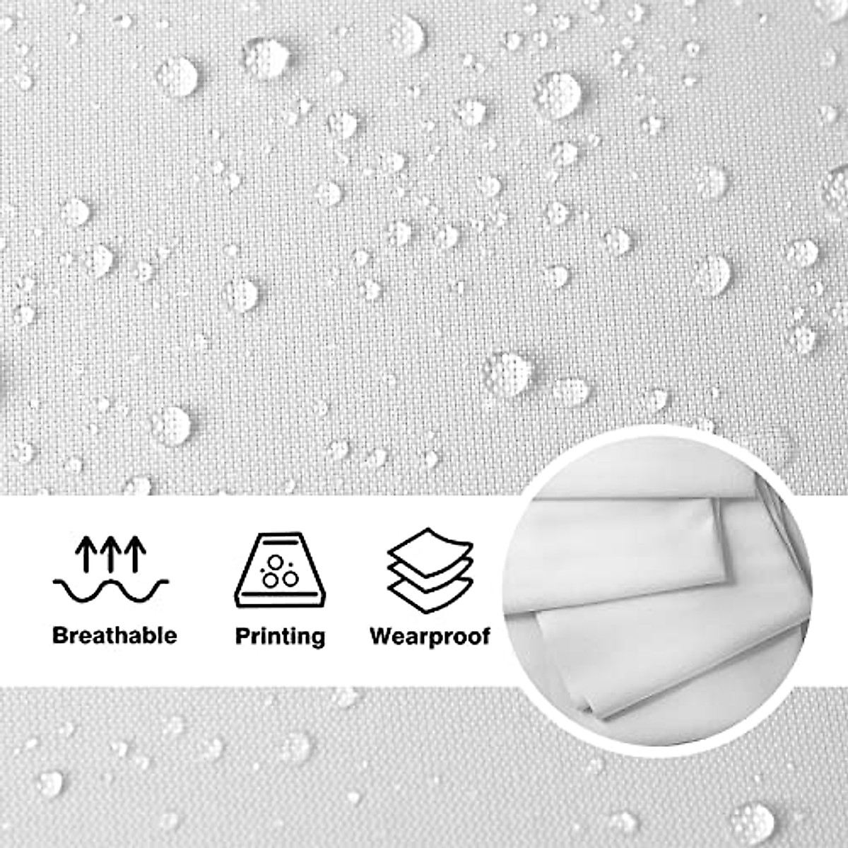 Erosebridal Feather Fabric by The Yard, Dream Catcher Upholstery Fabric, Boho Style Decorative Fabric for Upholstery and Home Accents, DIY Art Hand Drawnupholstery Fabric for Chairs, 3 Yards