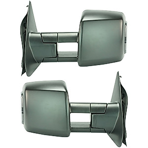 Trail Ridge Tow Mirror Power Heated LED Signal Marker Textured Pair for Tundra