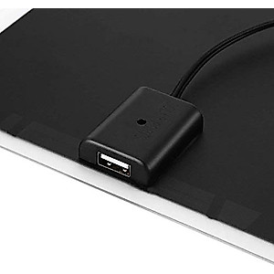 ZUZZEE 10W Solar Panel Exhaust Fan Kit, USB Portable Solar Powered Fan Outdoor IP65 Waterproof Fan for Chicken House Greenhouse Pet Houses Camping Cooling