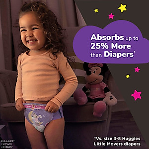 Pull-Ups Girls Training Pants Day and Night Bundle: Pull-Ups Girls' Training Pants, Size 3T-4T, 112ct (4 packs of 28) & Pull-Ups Girls' Nighttime Training Pants, Size 3T-4T, 60 Ct (Packaging May Vary)