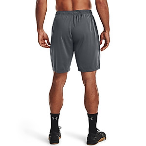 Under Armour Men's Tech Mesh Shorts , Pitch Gray (012)/Black, Large