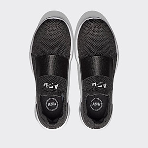 APL: Athletic Propulsion Labs Men's Techloom Bliss, Metallic Black/White, 10.5