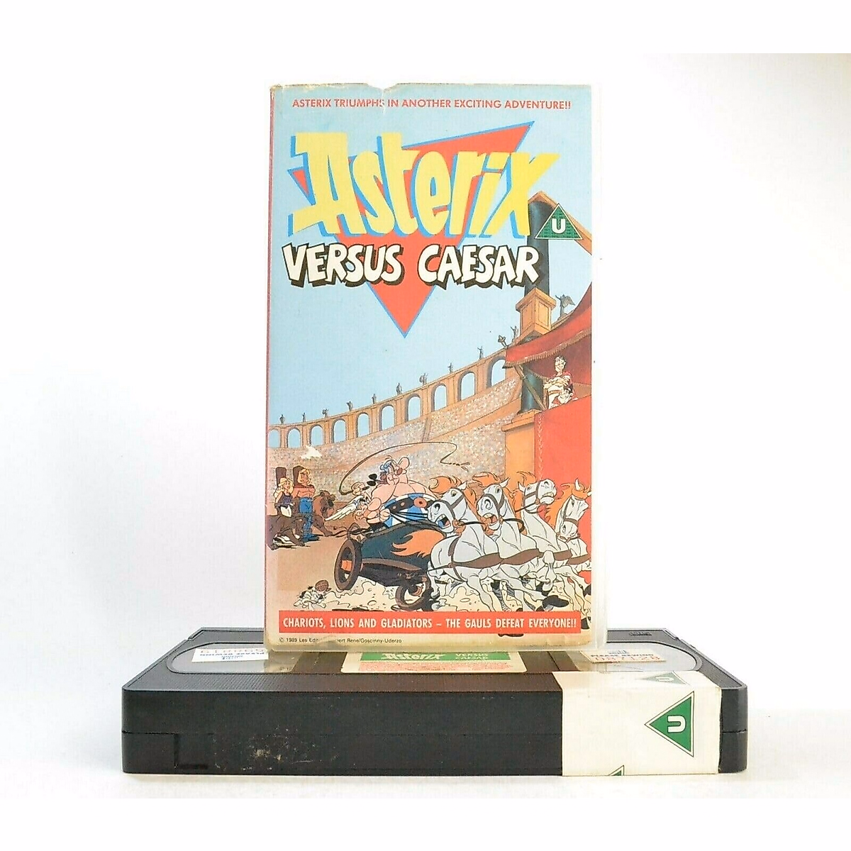 Asterix Versus Caesar: 4th Asterix Animated Film (1985) - Children's - Pal VHS