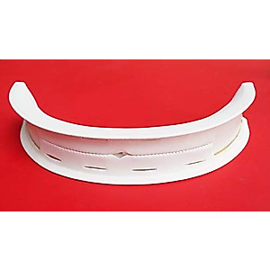Earpads Leather Cushion Repair Parts for Monster Inspiration Headphones Replacement Earmuffs (Headband White)