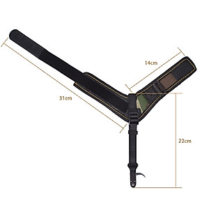 Archery Release Aids Compound Bow Trigger Caliper Shooting Adjustable Camo Wrist Strap Right Left Handed