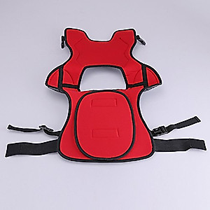 ZZ Lighting Kids Chest Protector Body Armor Vest Protective Gear for Dirt Bike Snowboarding Motocross Skiing, L