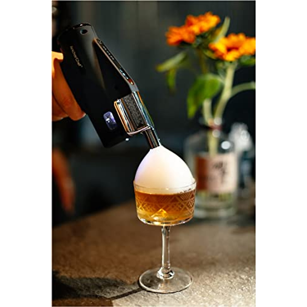 AnchorChef Cocktail Bubble Maker Kit, Cocktail Gun Bubble Portable Handheld Cold Smoking Smoker, Cocktail Vapour Aroma Kit with Accessories (Kit)