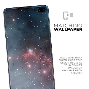 DesignSkinz Bright Pink Nebula Space Protective Vinyl Decal Wrap Skin Cover Compatible with The Samsung Galaxy S20 (Screen Trim & Back Glass Skin)